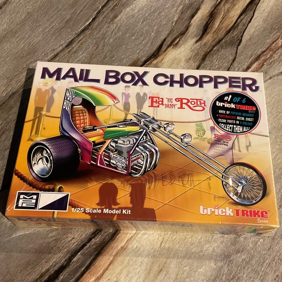 mpc | Other | Ed Roth Mailbox Chopper 25 Scale New Never Opened | Poshmark